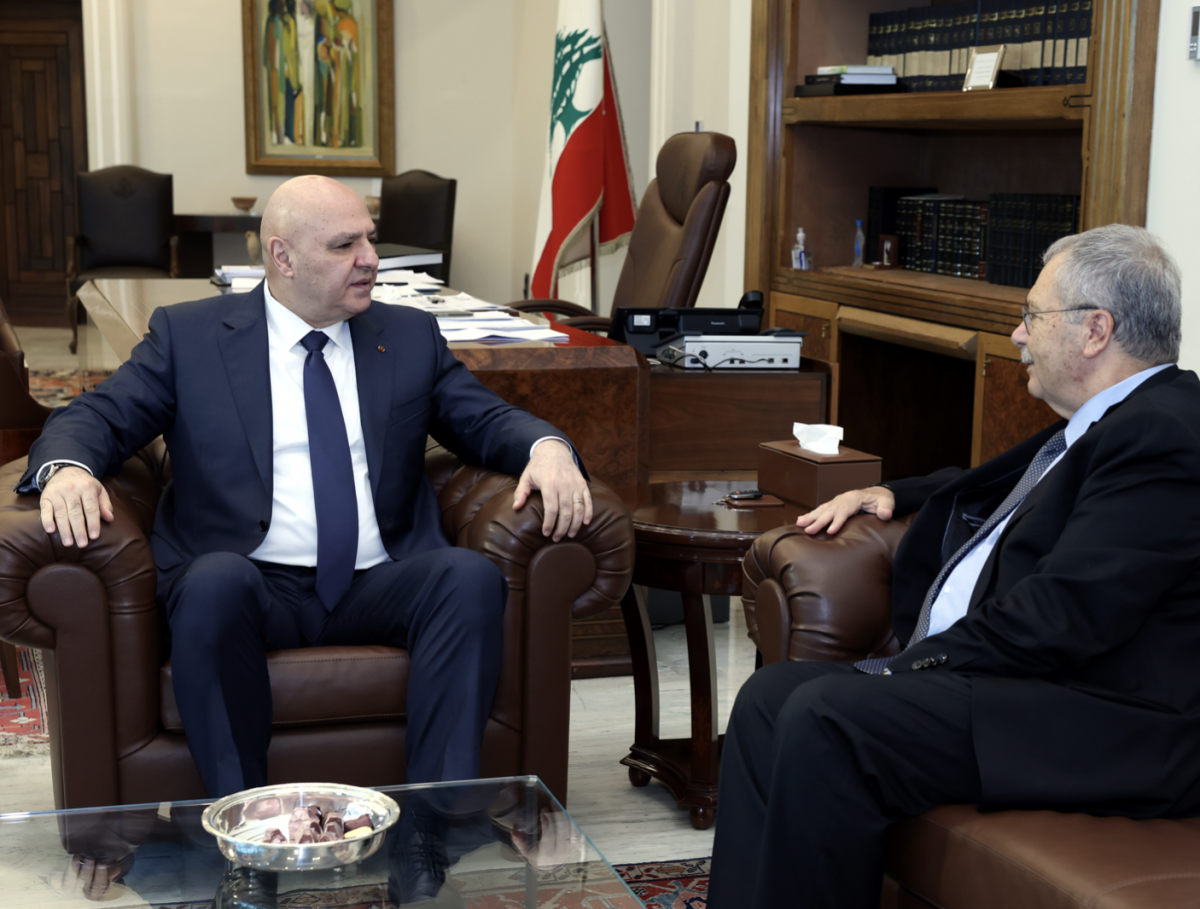 Mitri informs Joseph Aoun of 'results of Lebanese-Syrian meetings' - L ...