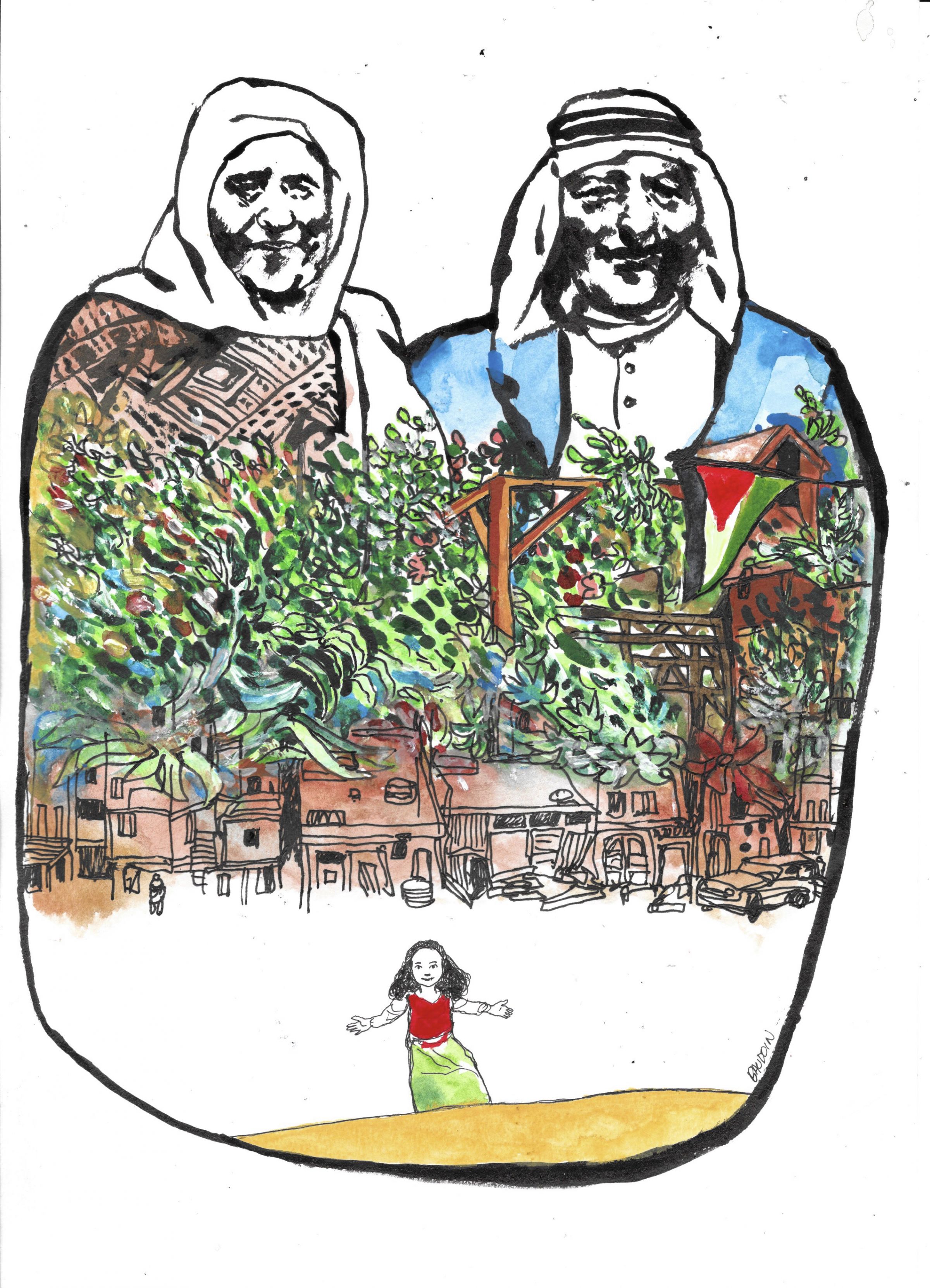 Seeing the sea from the Burj al-Barajneh camp - L'Orient Today