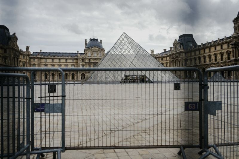 Vol au Louvre: le préjudice évalué par le musée à 88 millions d'euros ...