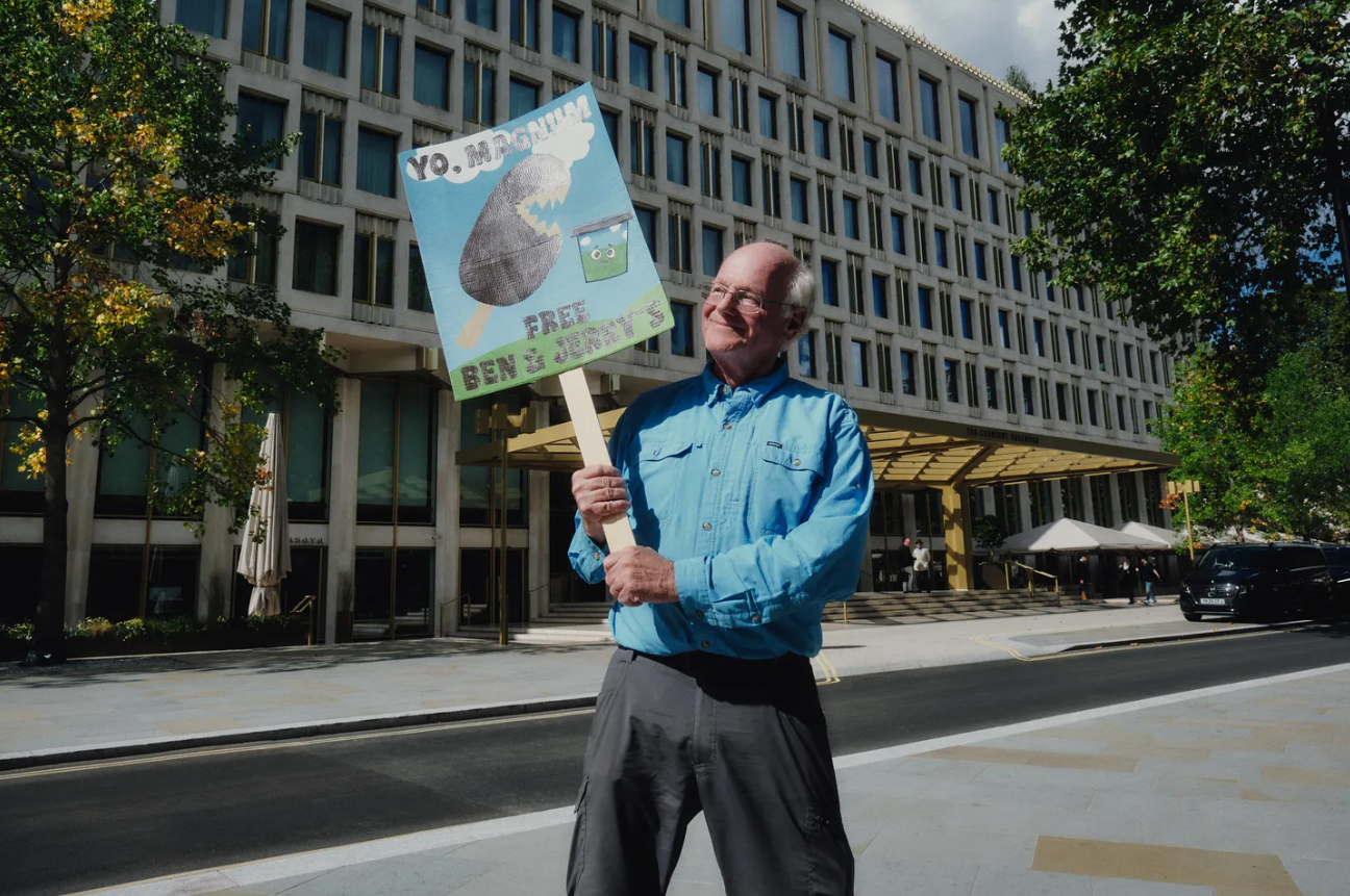 En soutien à la Palestine, le cofondateur de Ben & Jerry's veut lancer ...