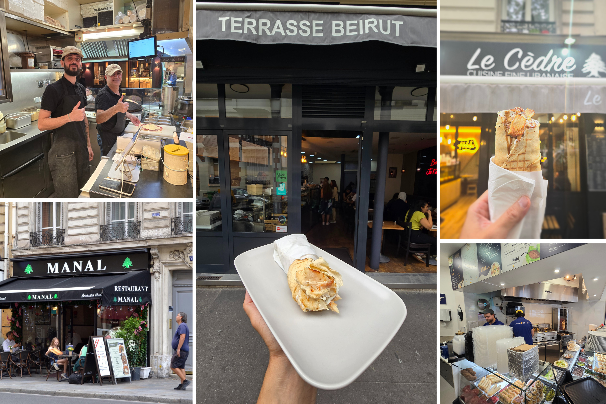 Vedette du street-food, le « chawarma de poulet » à Paris en cinq ...