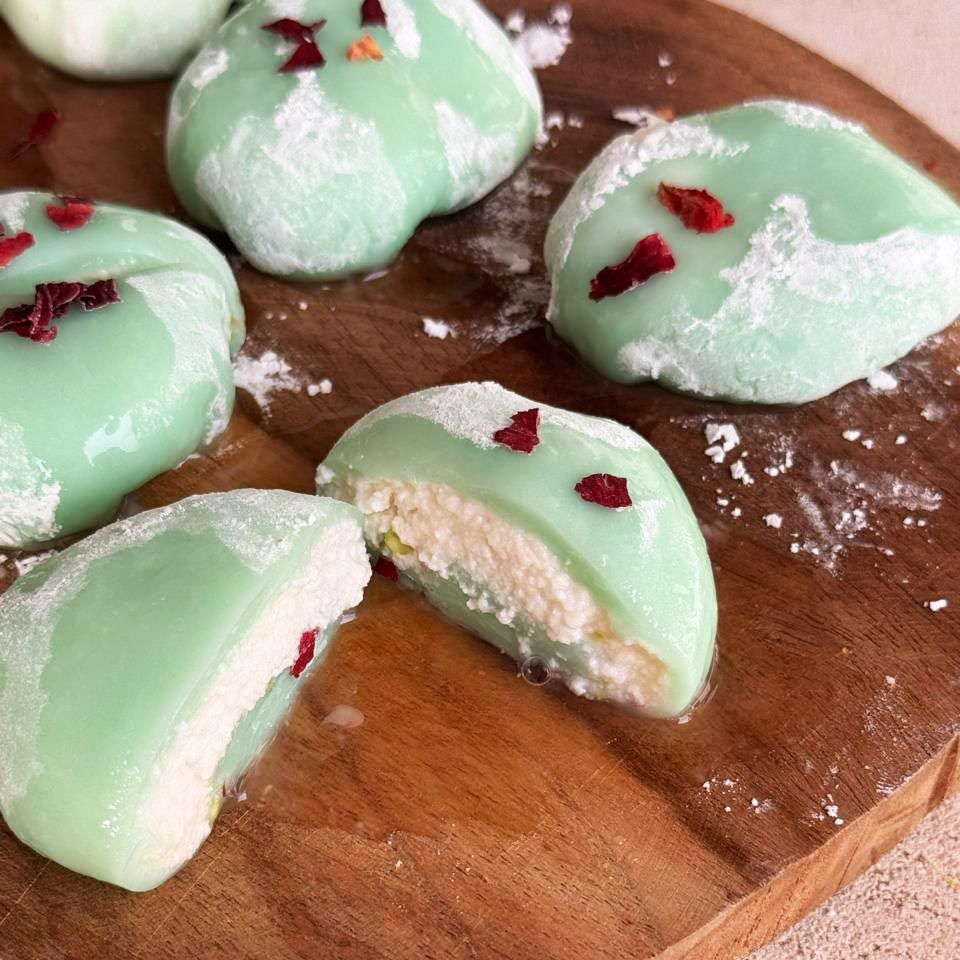 Le mochi achta aux pistaches de May Bsat - L'Orient-Le Jour