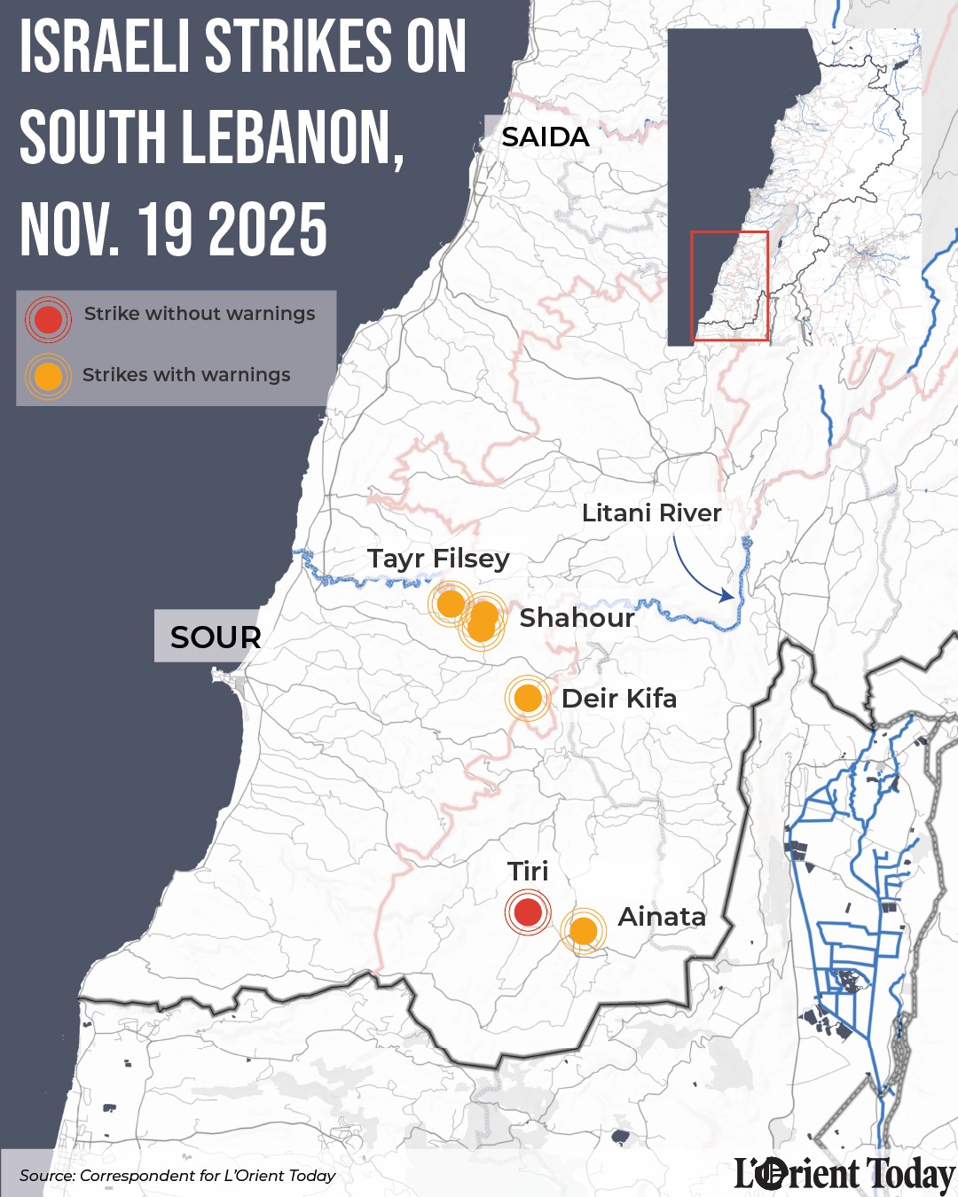 Israeli army intensifies strikes on southern Lebanon - L'Orient Today