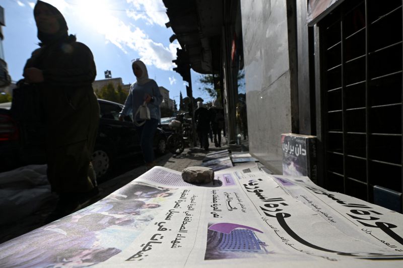 Syria launches first official print newspaper since fall of Assad - L ...