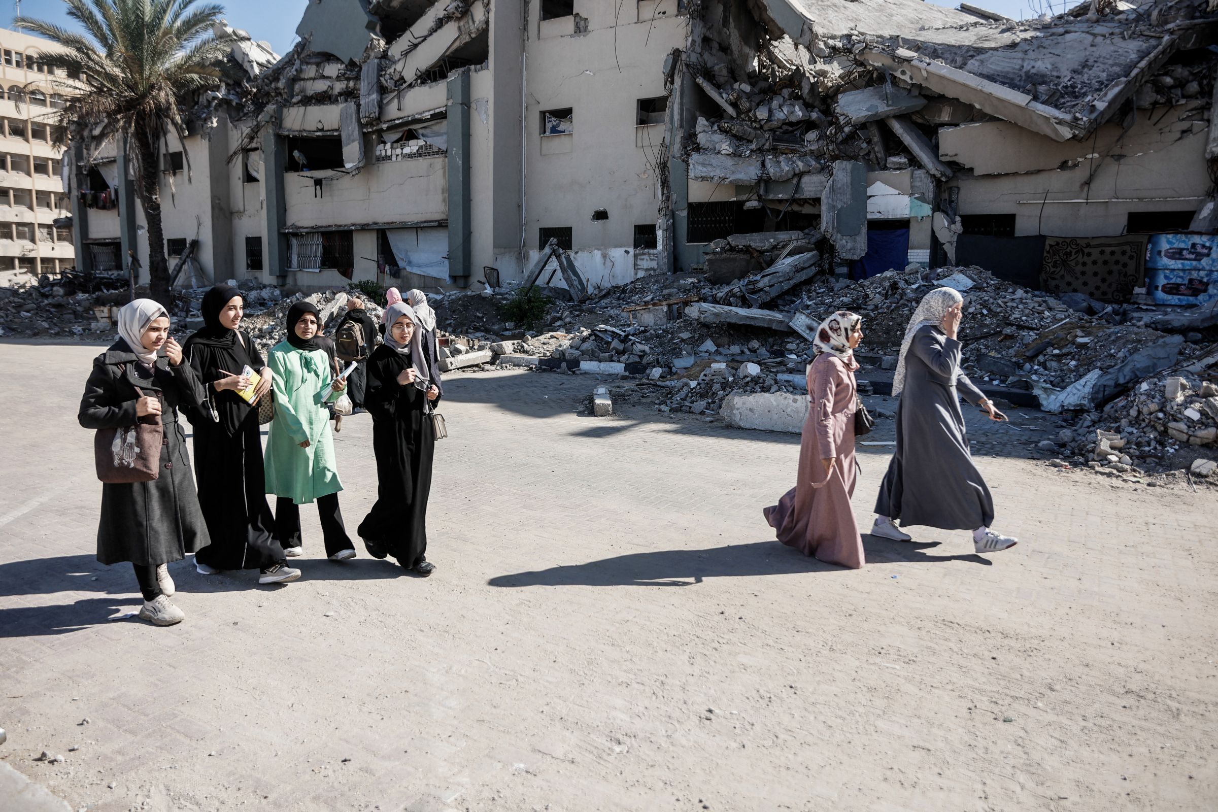 'More upset about my university's destruction than that of my house ...