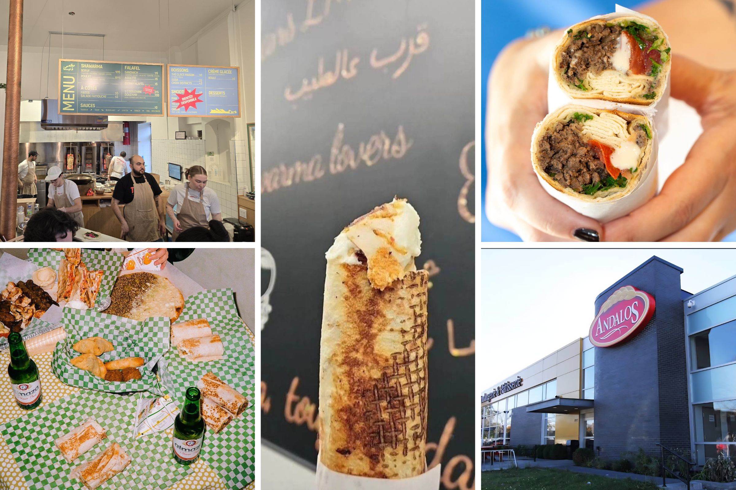 Moderne, tradi au pain marqouq... Le chawarma à Montréal en cinq ...