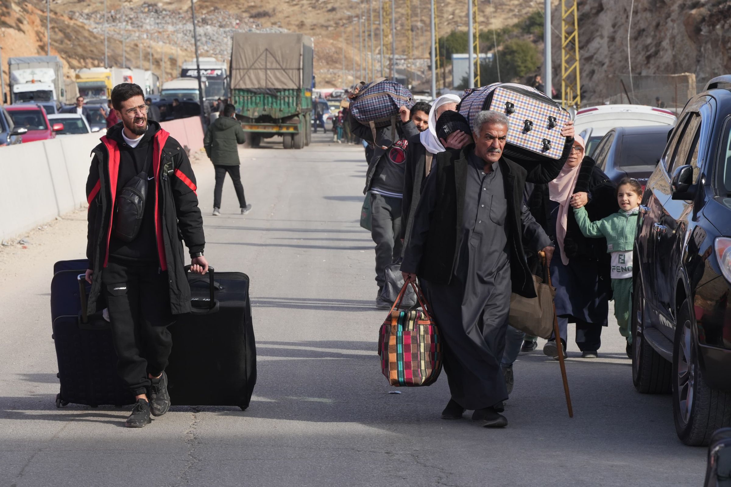200 Syrians depart Lebanon in 13th convoy of voluntary returns - L ...