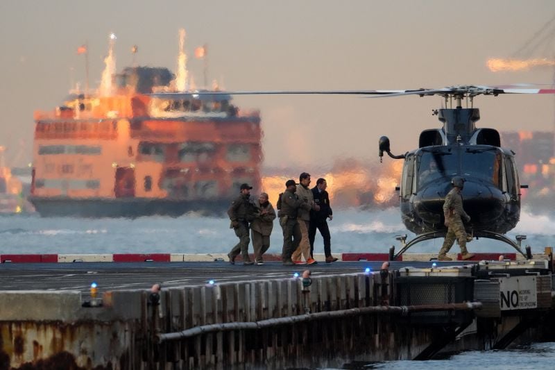 Maduro arrives for first US court appearance after capture - L'Orient Today