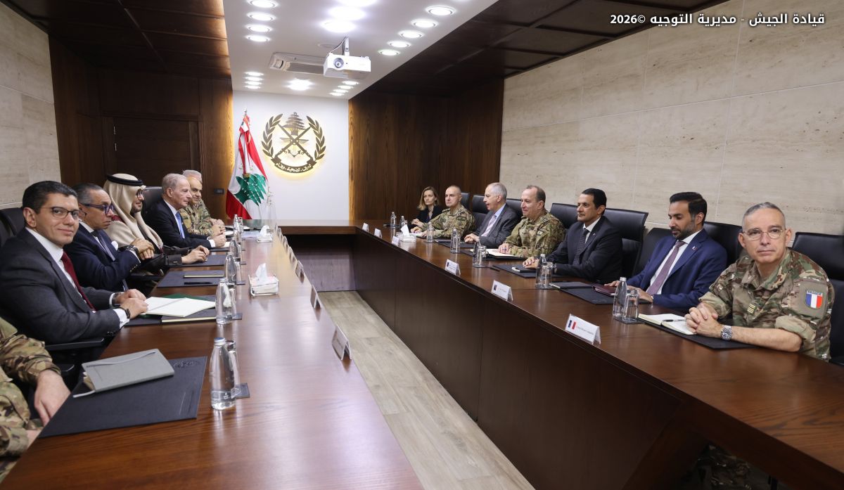 Haykal meets Quintet ambassadors before conference to support army - L ...