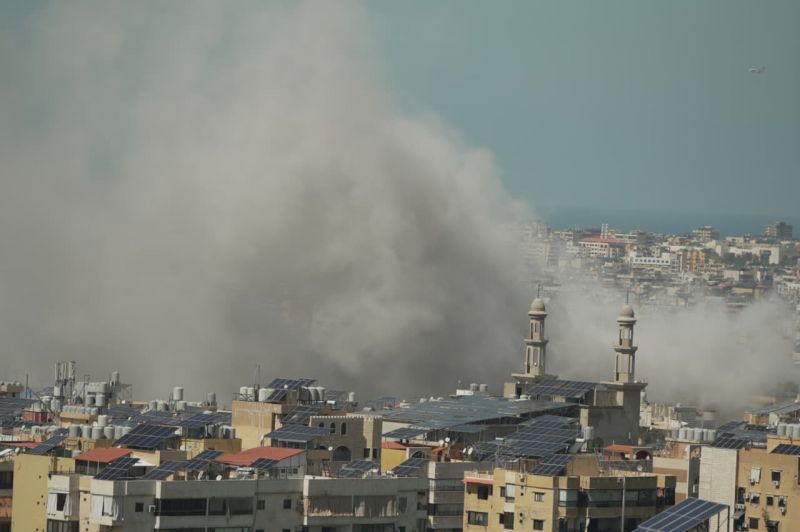 Au moins un mort et neuf blessés dans un bombardement israélien près de ...