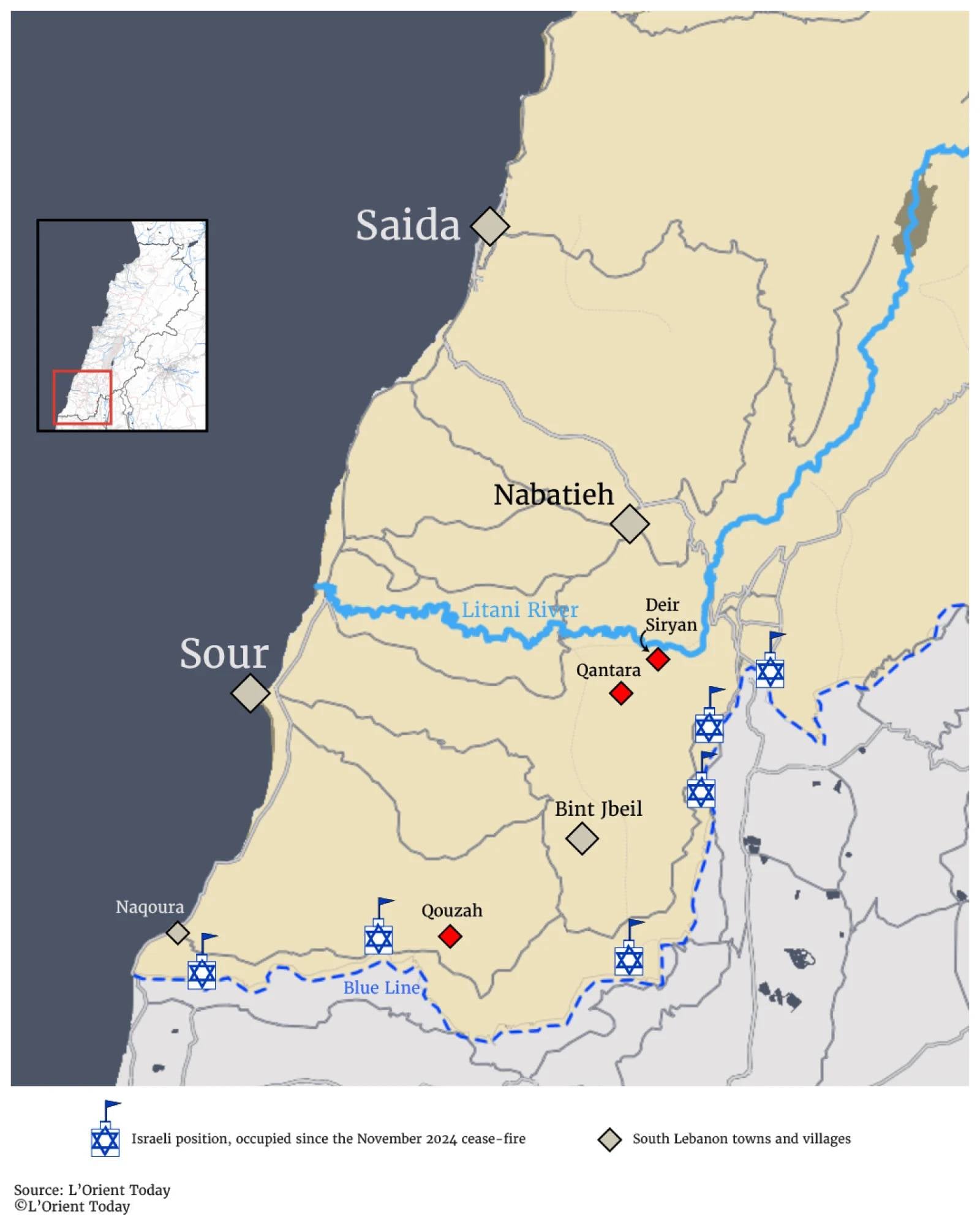 Israel pushes ground offensive toward Qantara, Deir Siryan, at least 8 ...