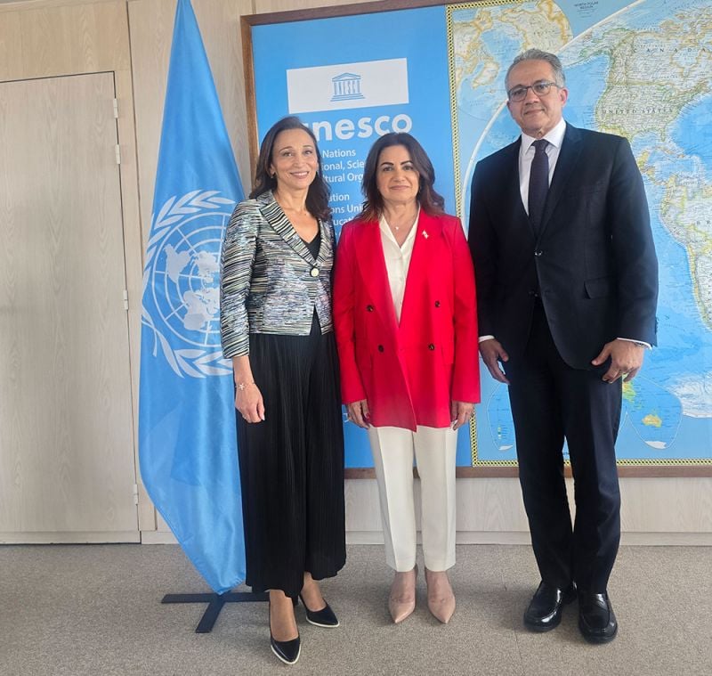 Hanine Sayyed reçue par le directeur général de l’Unesco à Paris - L ...