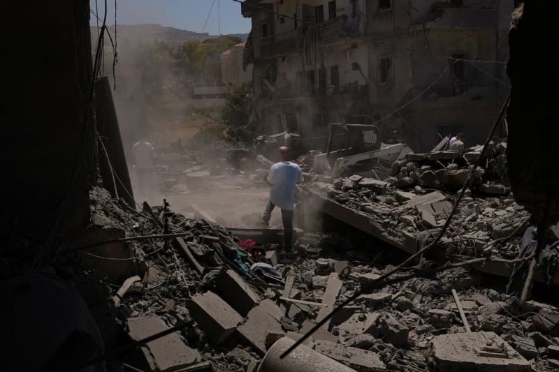Among the ruins of Nabatieh, people say 'thank you' to Iran - L'Orient ...