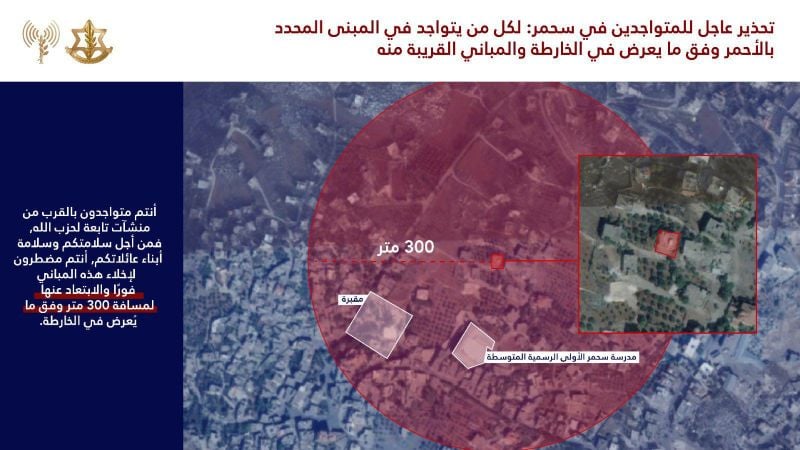 Israel carries out two strikes in Sohmor, West Bekaa | LIVE - L'Orient ...